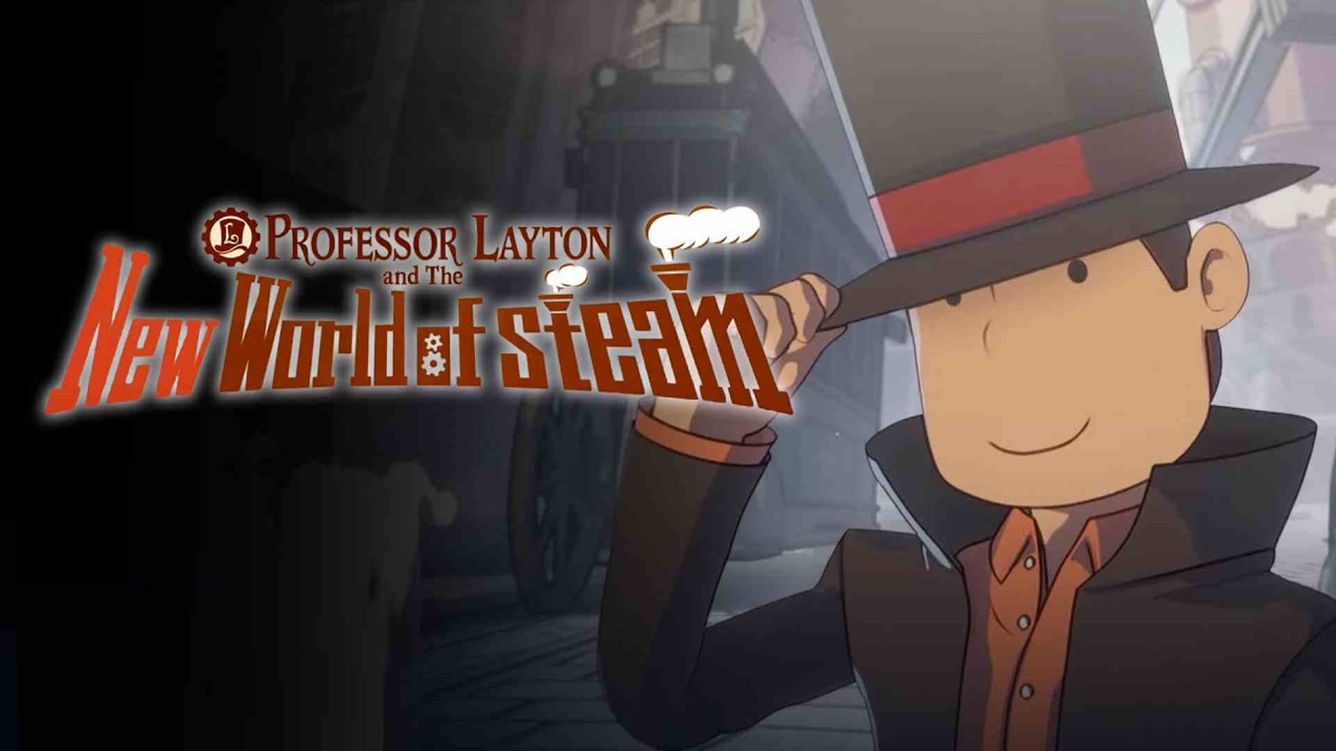 Professor Layton and the New World of Steam: il nuovo capitolo in arrivo su Nintendo Switch