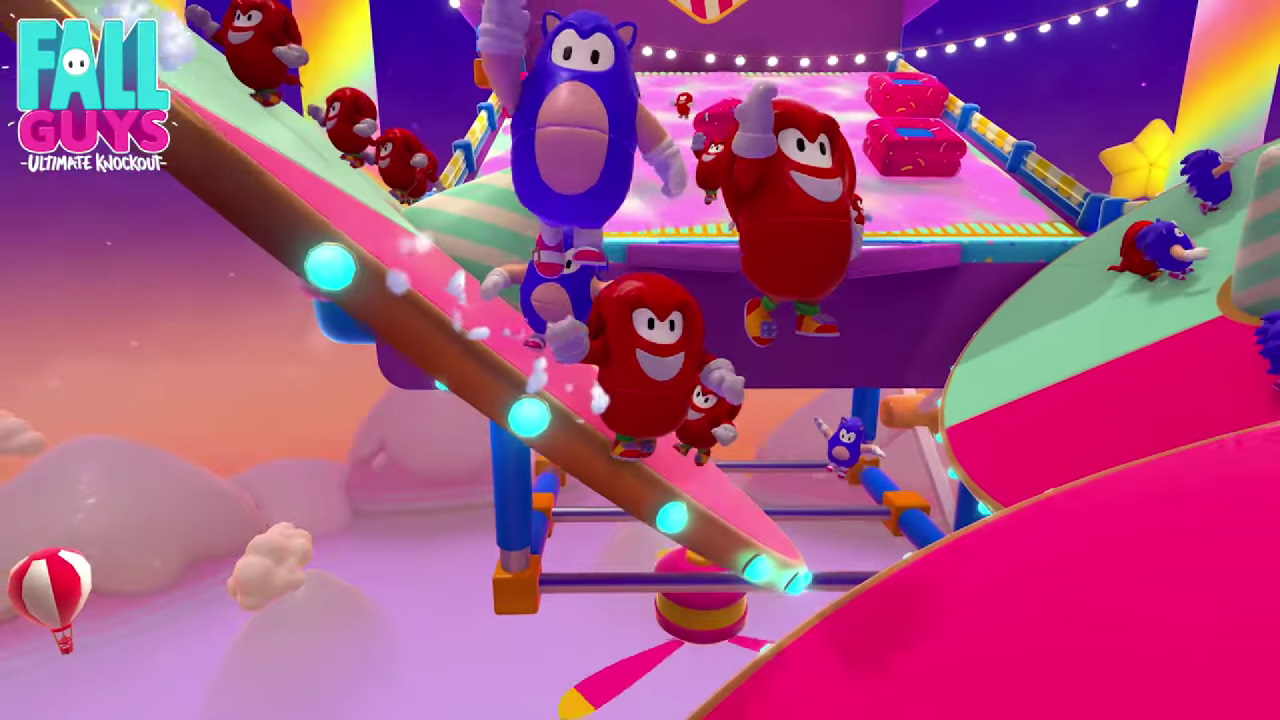 Fall Guys: annunciate nuove skin di Sonic, Knuckles e Tails in arrivo ...